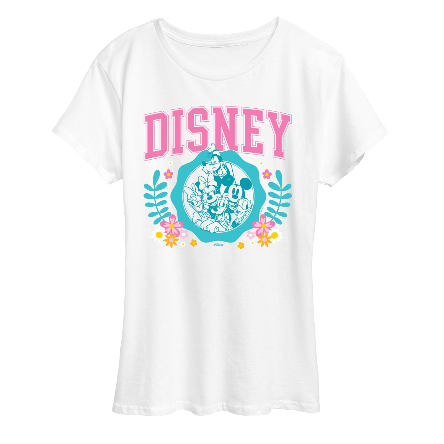 Disney - Spring Disney Mickey and Friends - Women's Short Sleeve ...
