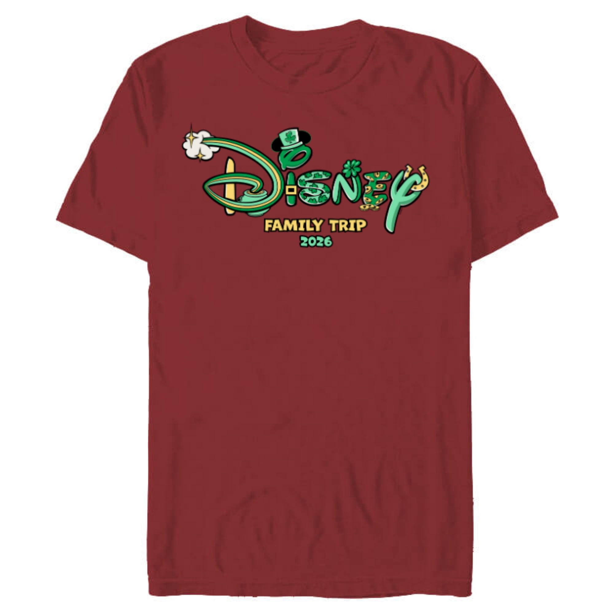 Disney St. Patrick's Day Family Trip 2026 Matching Vacation - Short ...