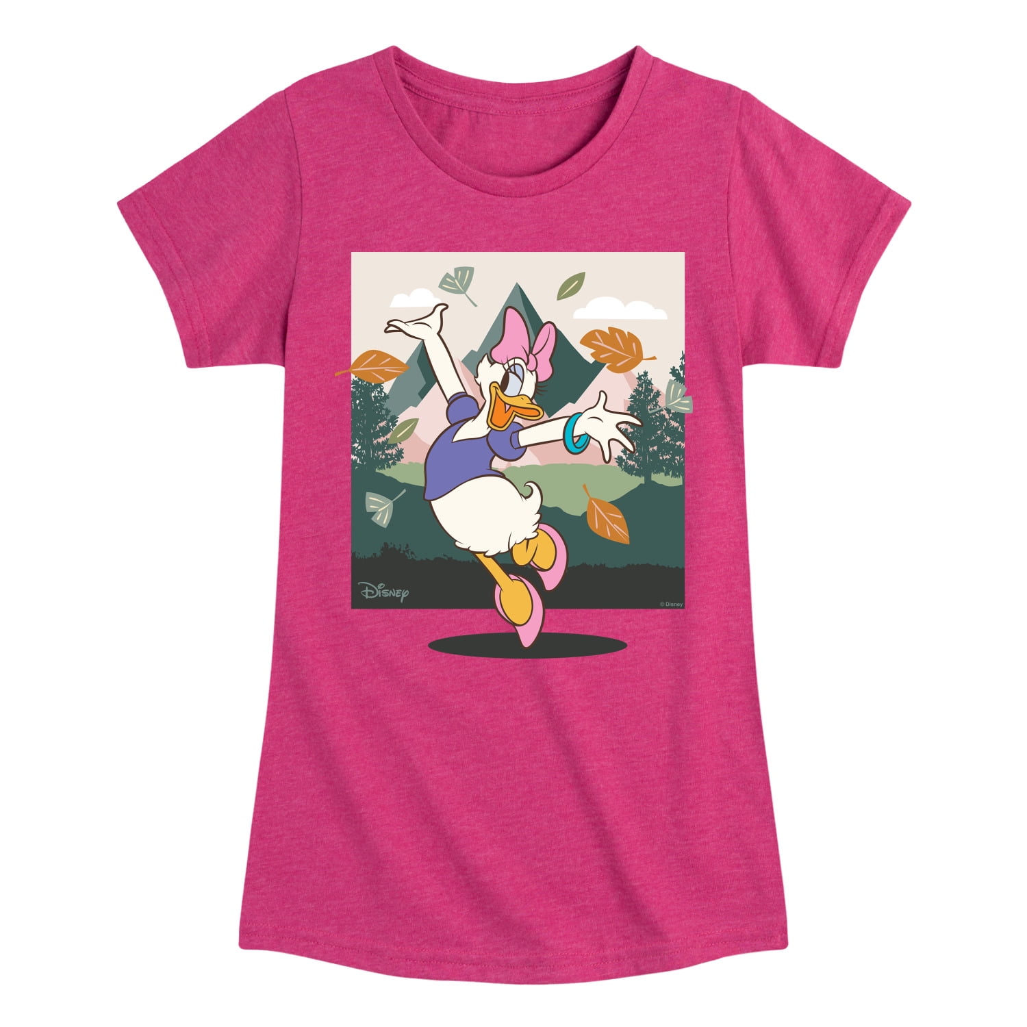 Disney Standard - Daisy With Leaves - Toddler & Youth Girls Short ...