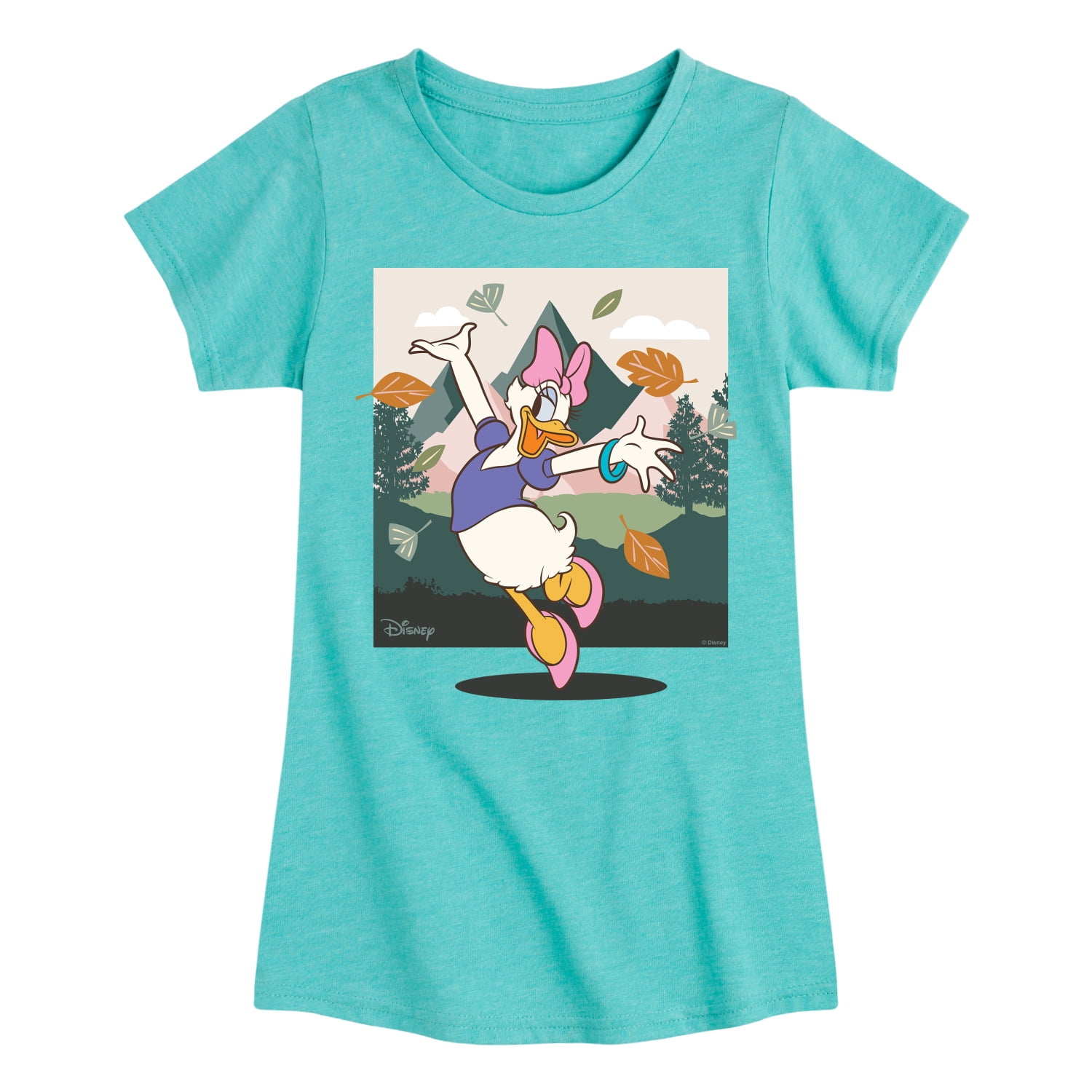 Disney Standard - Daisy With Leaves - Toddler & Youth Girls Short ...