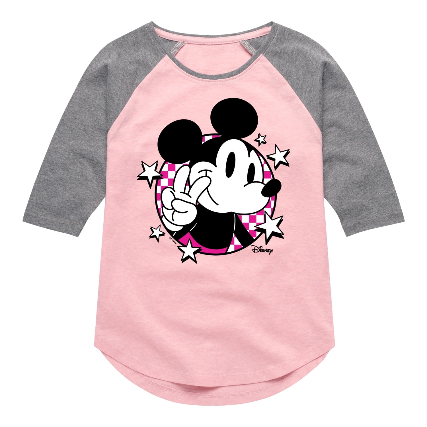 Disney - Mickey & Friends - Peace Sign - Checkered Background - Toddler ...