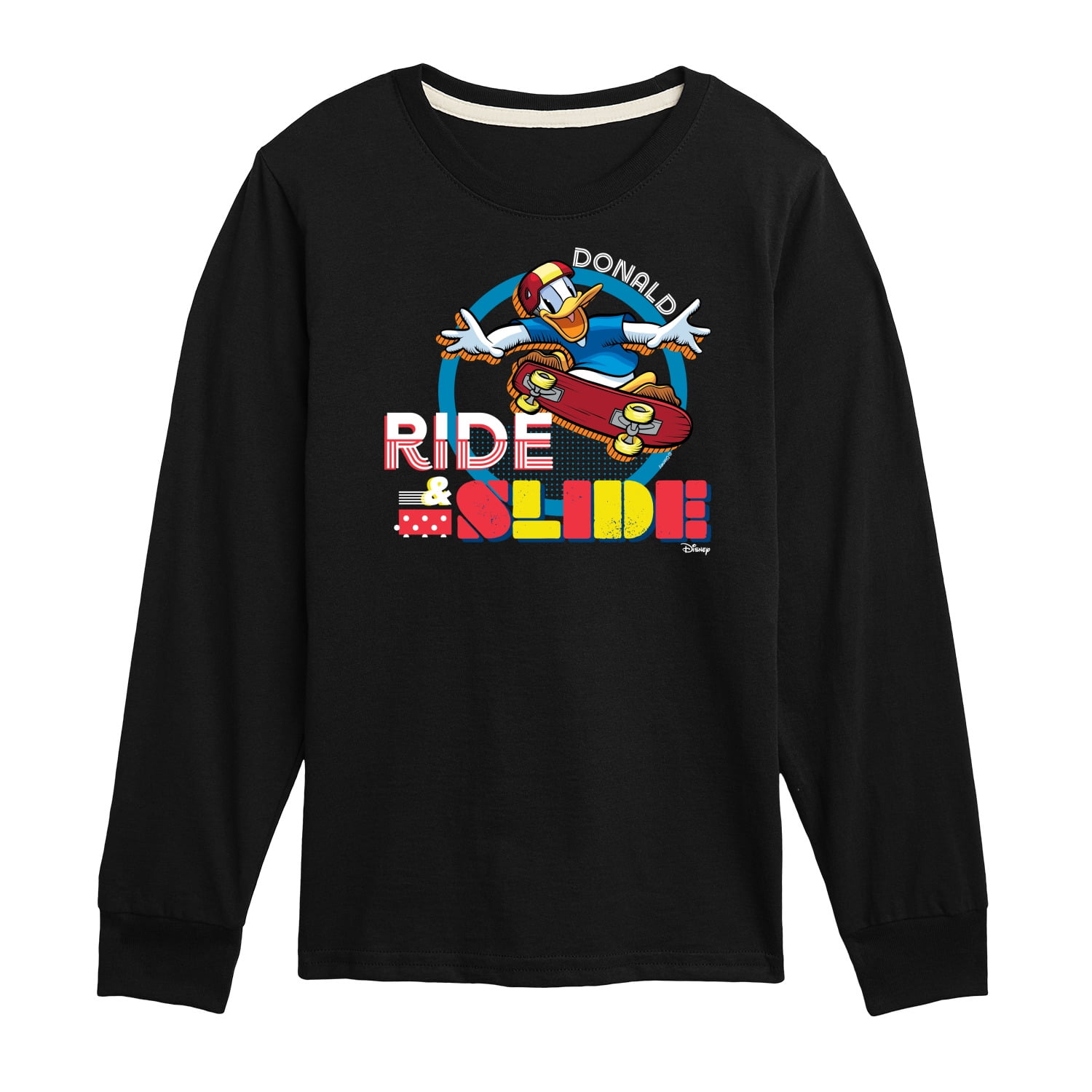 Disney - Standard Sports - Ride & Slide with Donald - Youth Long Sleeve ...