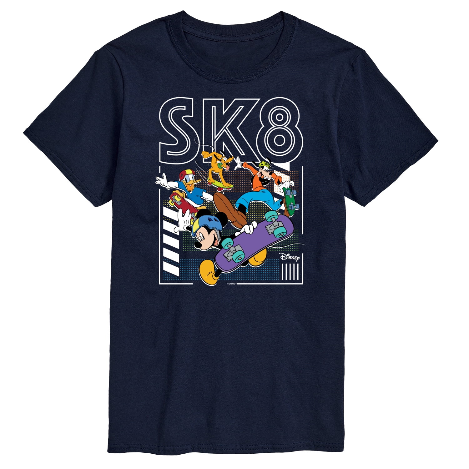 Disney - Standard Sports - SK8 Crew - Men's Short Sleeve Graphic T ...