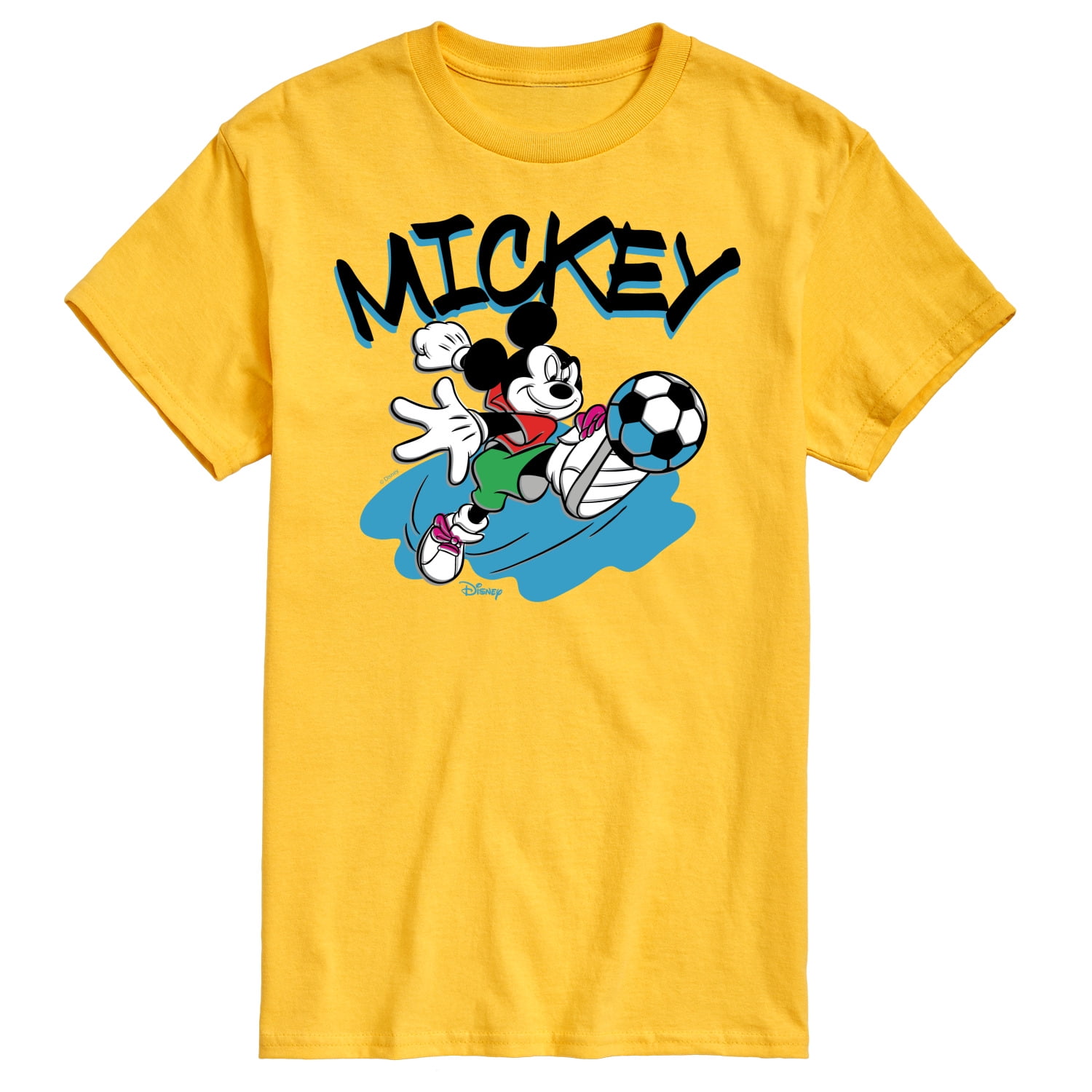 Disney - Standard Sports - Soccer Mickey - Men's Short Sleeve Graphic T ...