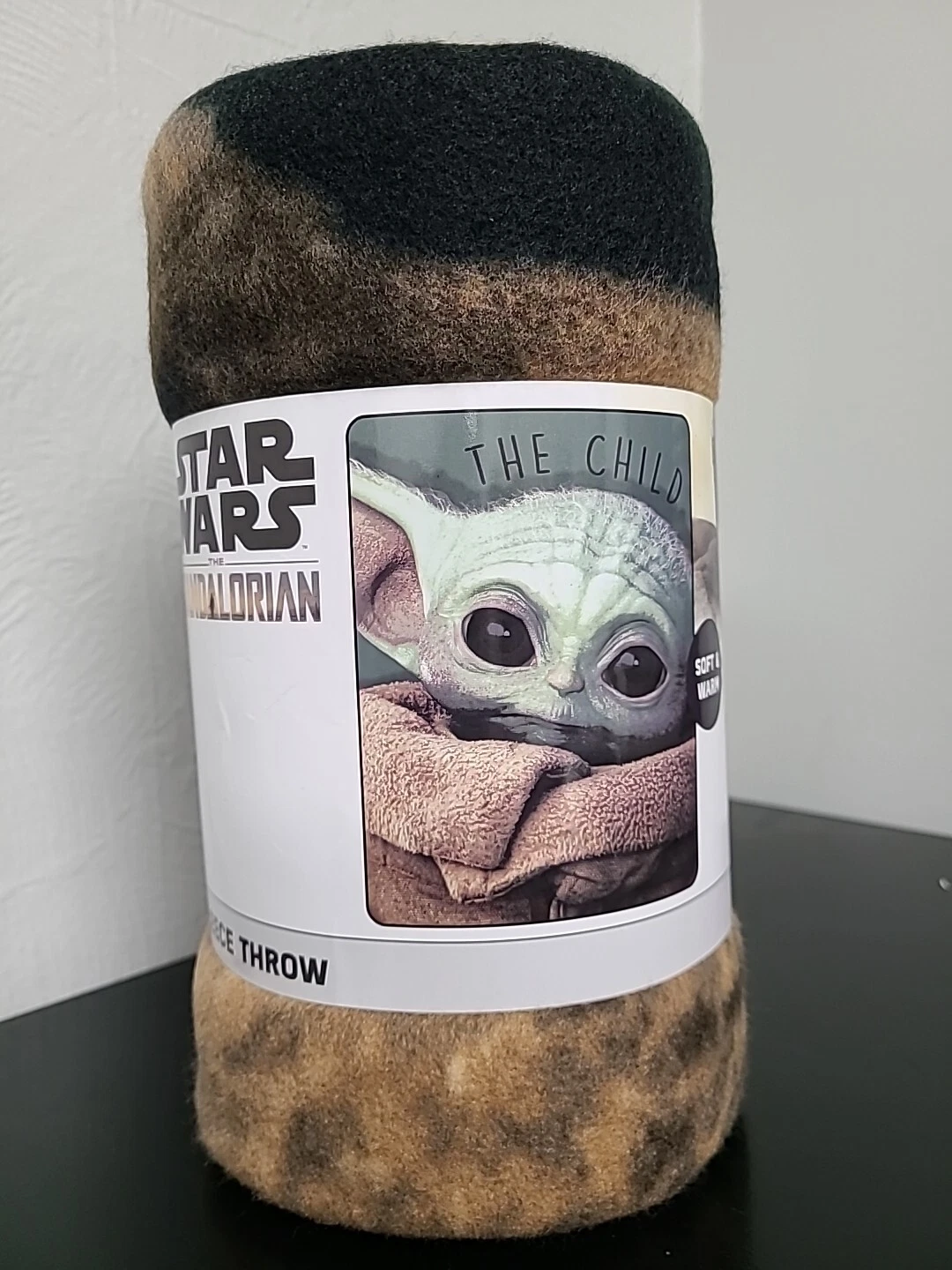 Disney Star Wars Baby Yoda Throw Blanket 45" X 60", Star Wars Fleece ...