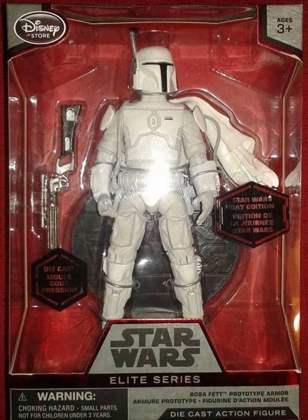 Disney Star Wars Boba Fett White Prototype Elite Series - Walmart.com
