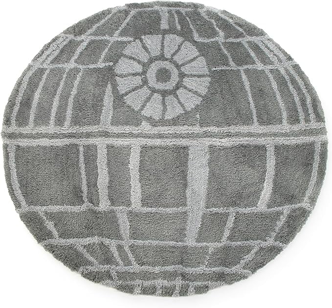 Star Wars 893833 3 x 3 ft. Death Star Plush Accent Rug - Walmart.com
