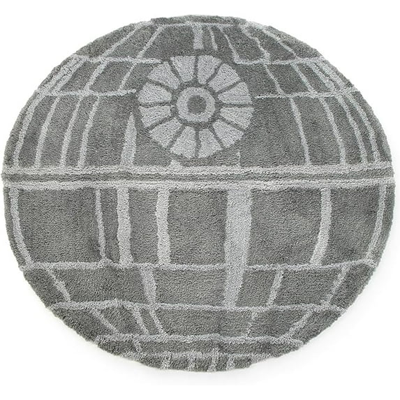 Star Wars 893833 3 x 3 ft. Death Star Plush Accent Rug - Walmart.com