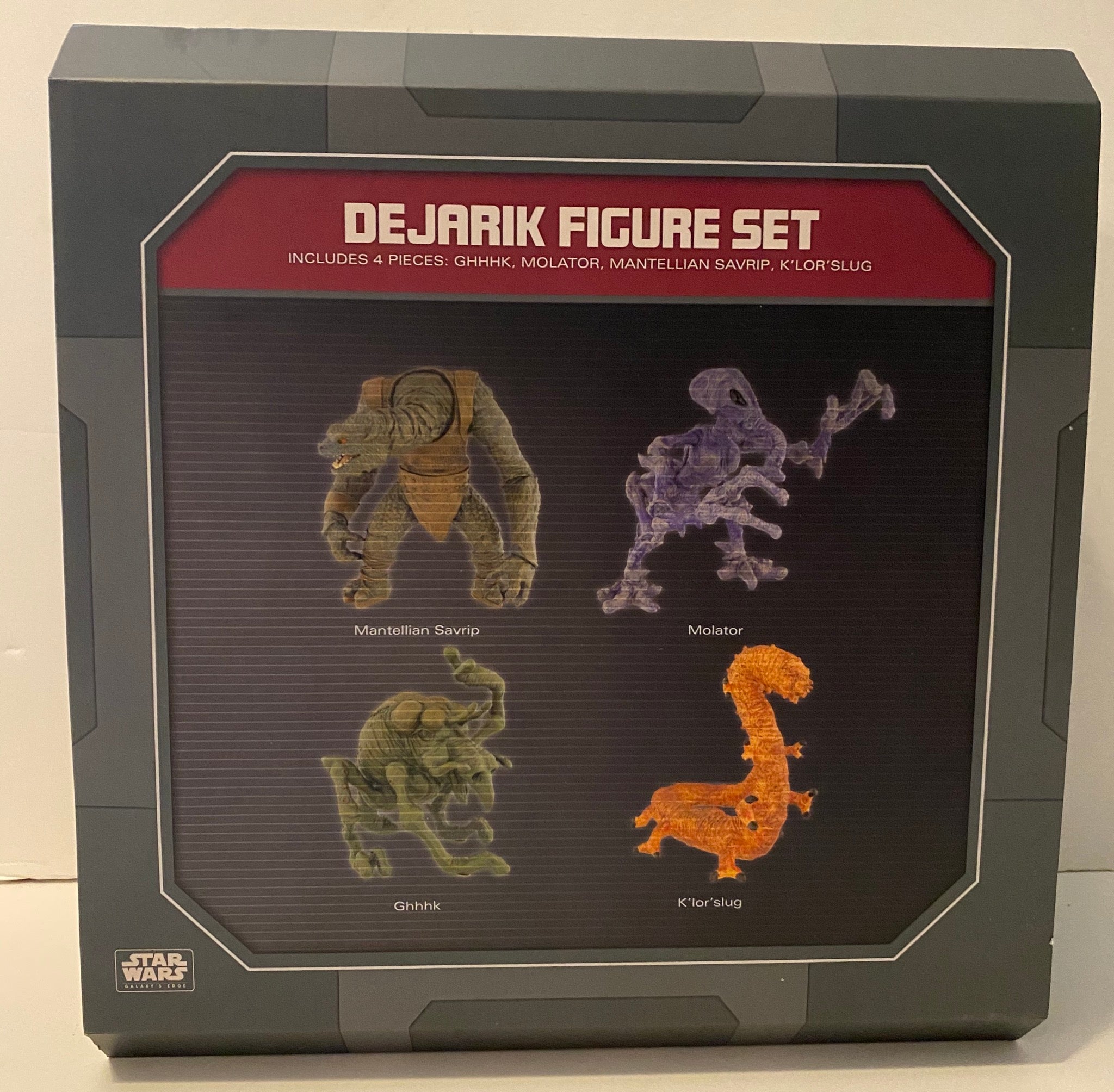 Disney Star Wars Galaxy's Edge Holochess Figure Set GHHHK, MOLATOR ...