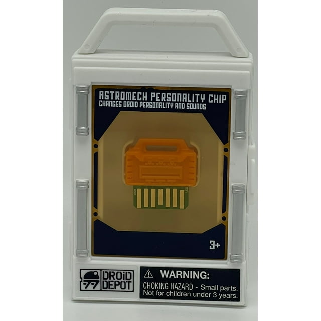 Disney Star Wars Galaxy's Orange Droid Depot Astromech Personality Chip ...