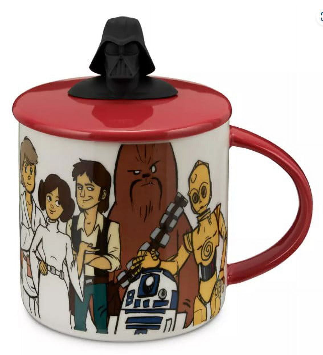 Disney Star Wars OG Artwork Mug with Darth Vader Vapor Release Lid ...