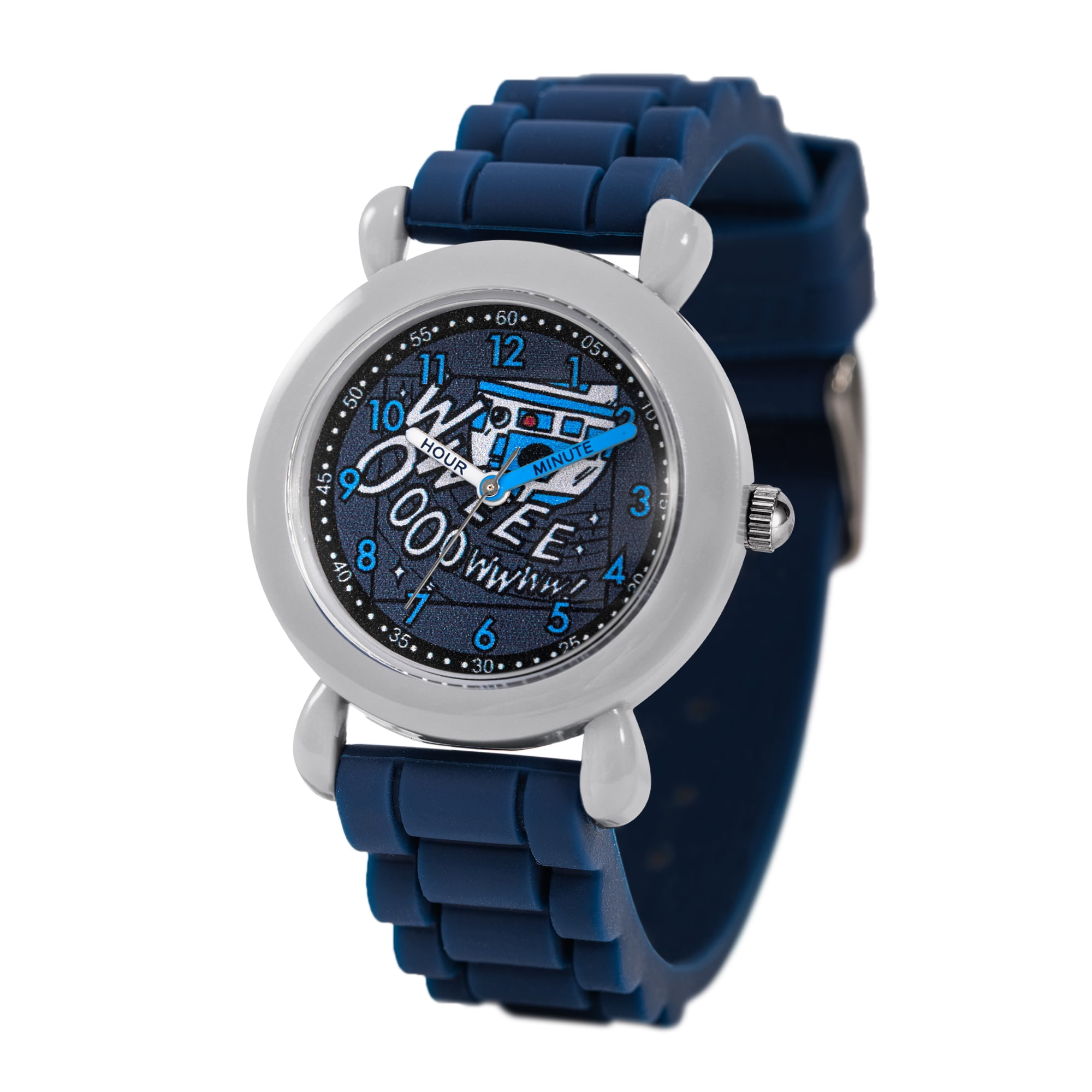 Disney Star Wars R2-D2 Boys' Gray Plastic Watch, 1-Pack - Walmart.com