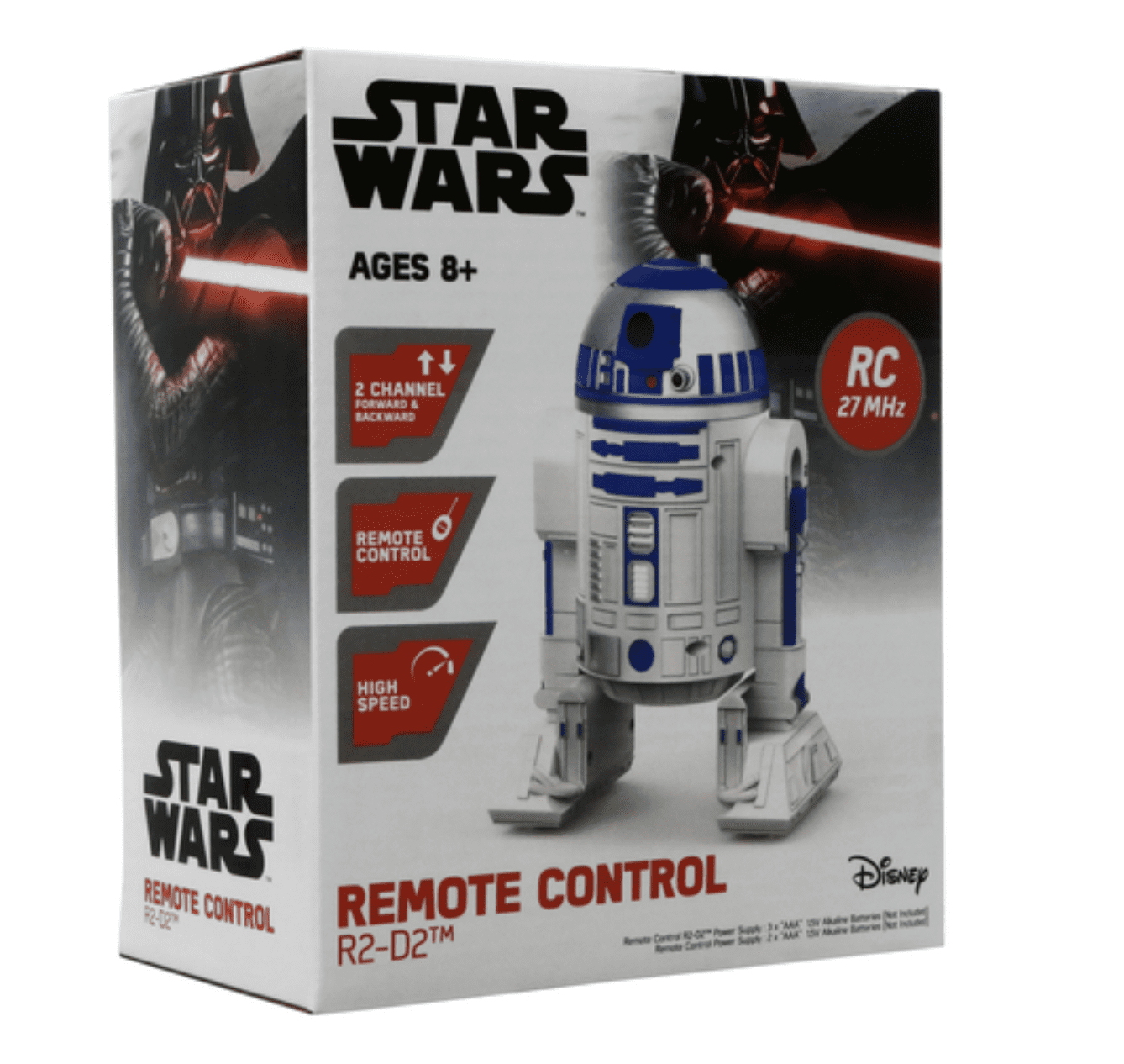 Star Wars R2-D2 high speed, 2-way motion (moves forward & backward with an angle) - Walmart.com