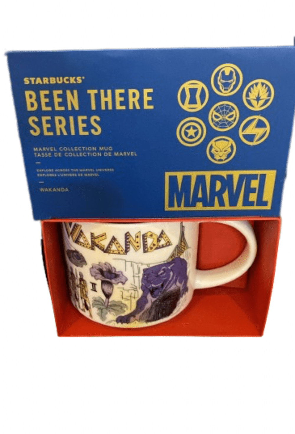 Disney Starbucks Been There Series Marvel Wakanda Forever Coffee Mug ...