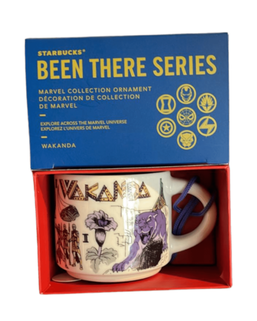Disney Starbucks Been There Series Marvel Wakanda Forever Espresso Cup ...