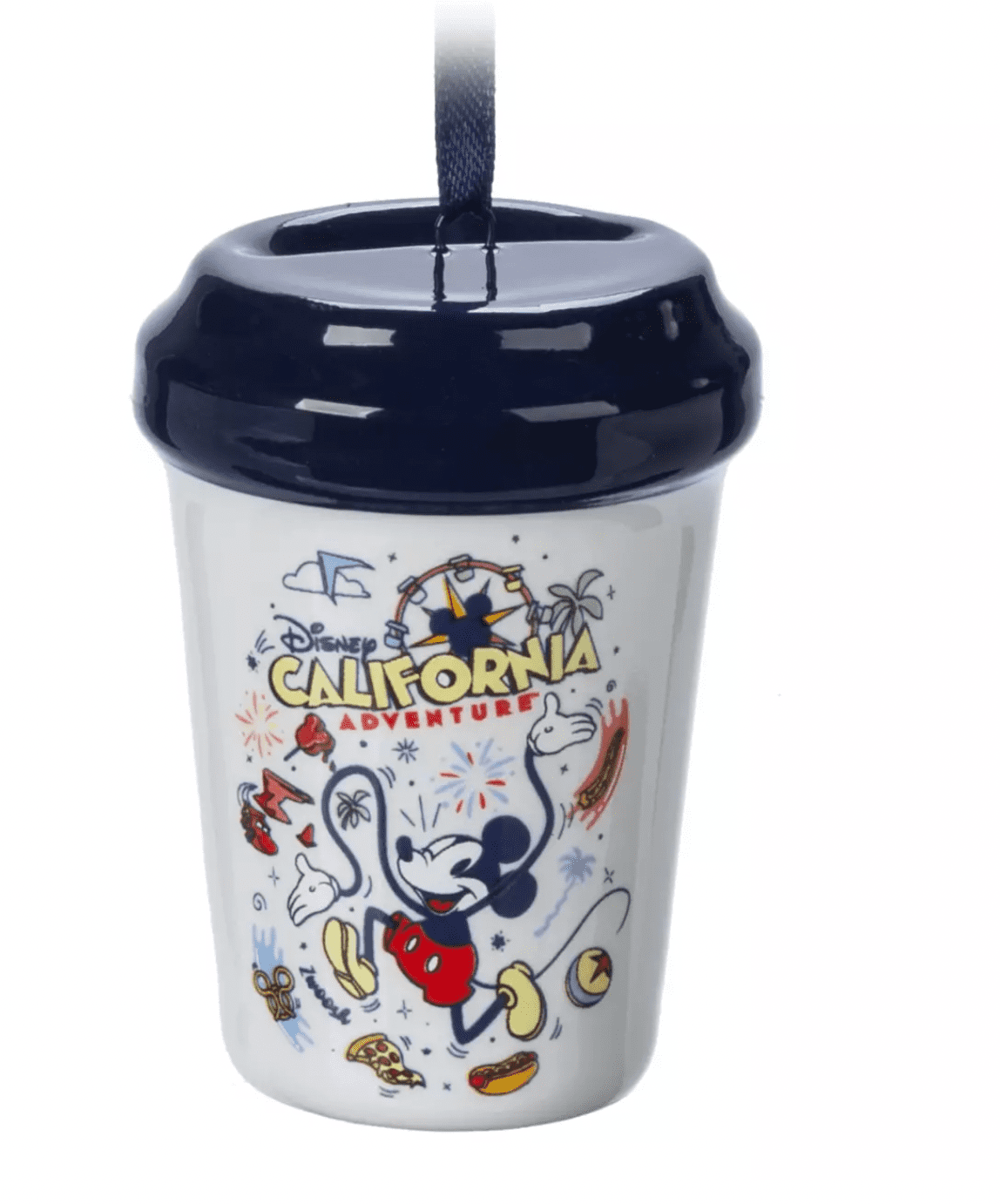 Disney Starbucks Mickey California Adventure Cup Christmas Ornament New with Tag - Walmart.com