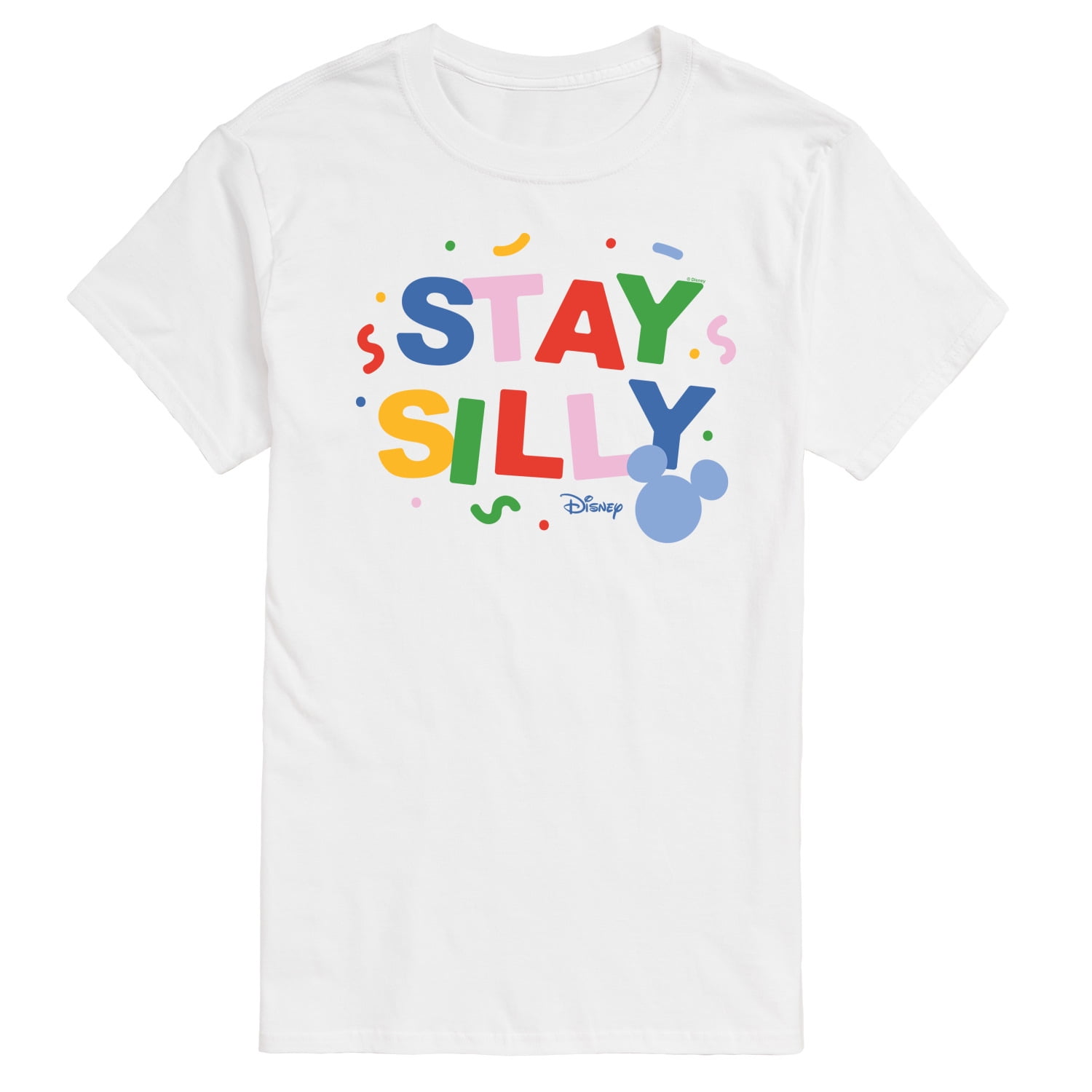 Disney - Stay Silly - Men's Short Sleeve Graphic T-Shirt - Walmart.com