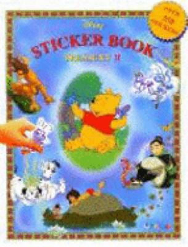 Pre-Owned Disney Sticker Book: Treasury II (Treasury II) (Paperback ...