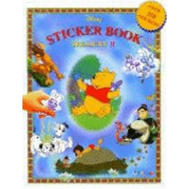 Pre-Owned Disney Sticker Book: Treasury II (Treasury II) (Paperback ...