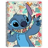 Disney Stitch 1-Subject Spiral Notebook, Wide Ruled, 80 Sheets, Multi ...