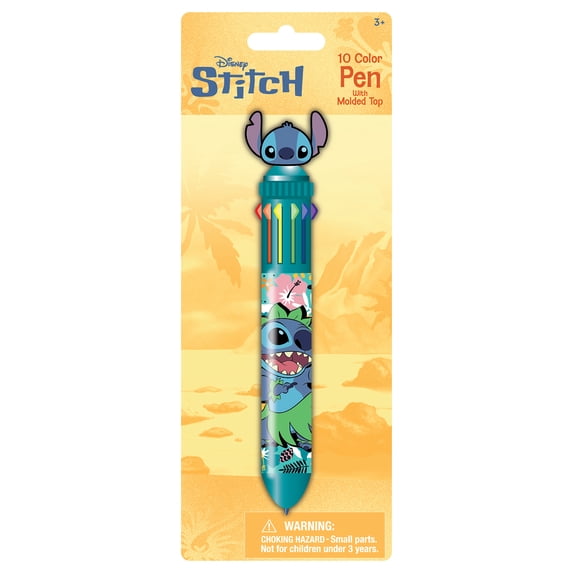 Disney, 10-Color Pen, Stitch Model, Multi-Color Inks - Walmart.com