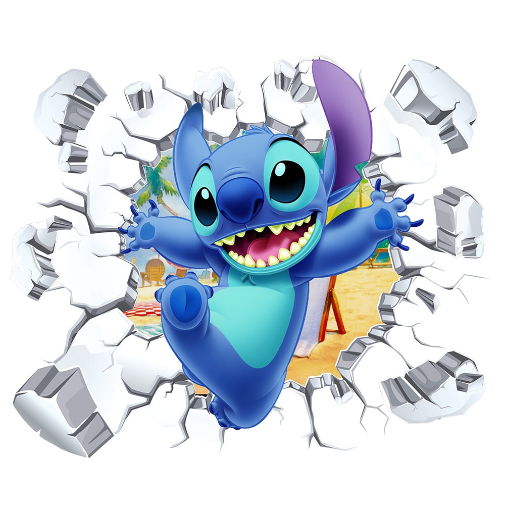 Customer reviews for Disney Stitch 3D Wall Stickers Children's Wall ...