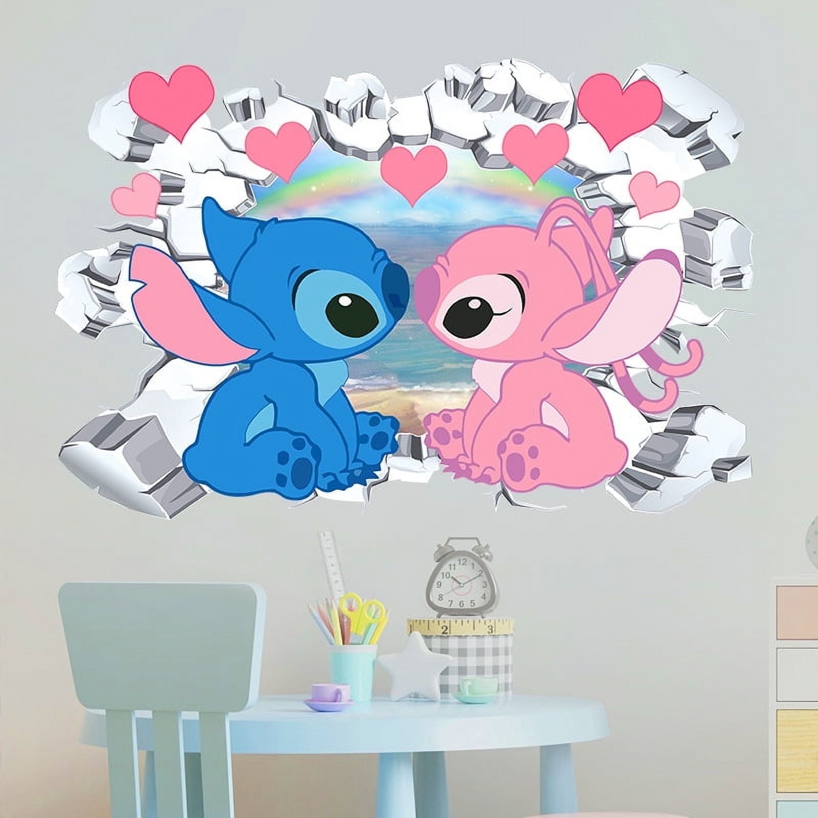 Wall Stickers Cartoon Backdrop