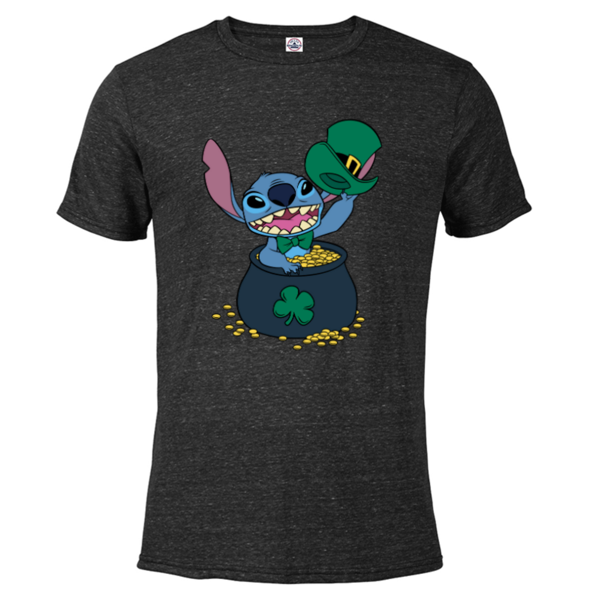 Disney Stitch 4-Leaf Clover Pot of Gold St. Patrick's Day - Short ...