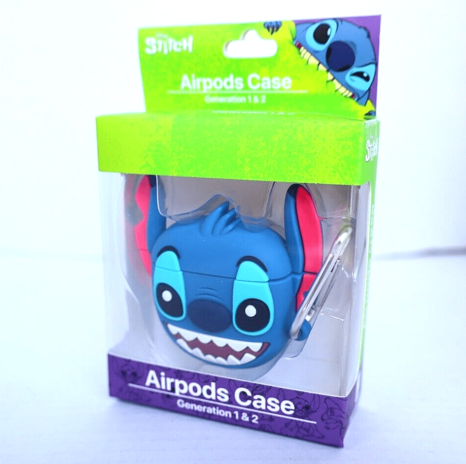 Disney Stitch Airpods Protective Case Cover Generation 1st-2nd ...