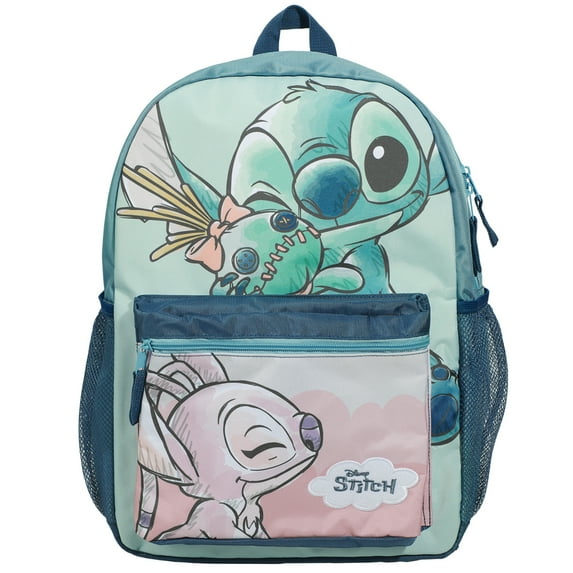 Disney Stitch & Angel 16" Backpack - Walmart.com