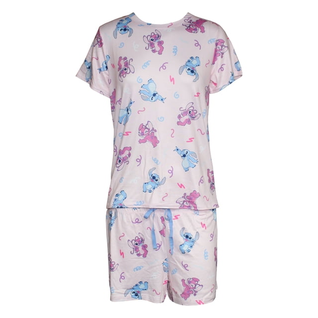 Disney Stitch Angel Dance Away Women's Pajama Set, Medium - Walmart.com