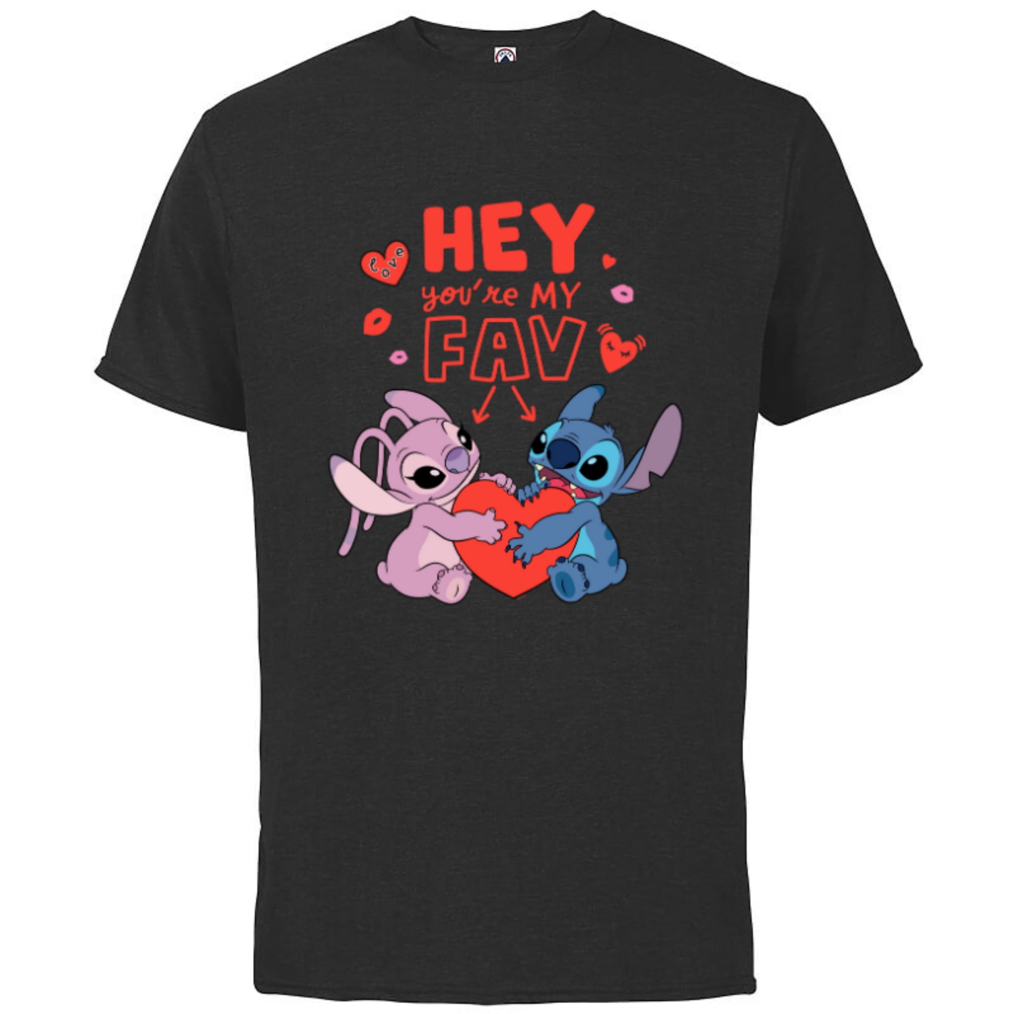 Disney Stitch And Angel Hey Youre My Fav Love Valentines Day Short