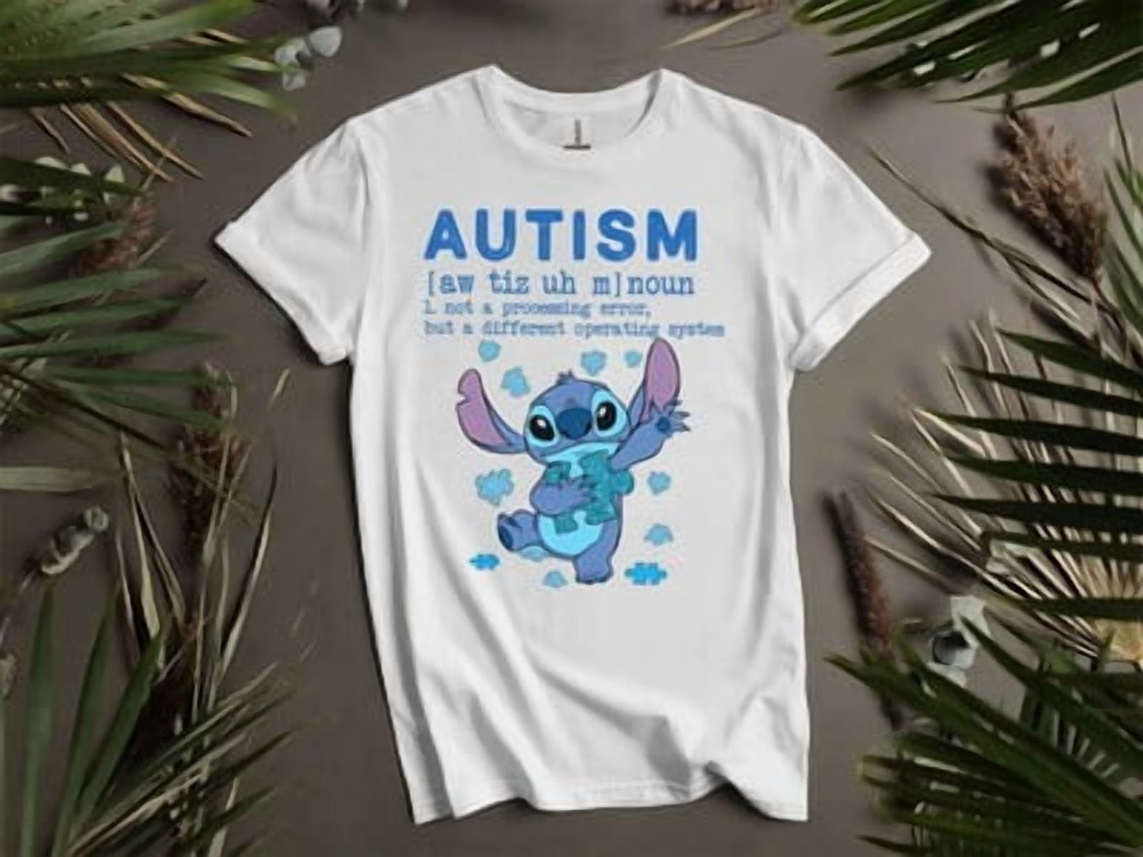 Disney Stitch Autism Definition T-shirt Unisex, S-5XL - Walmart.com