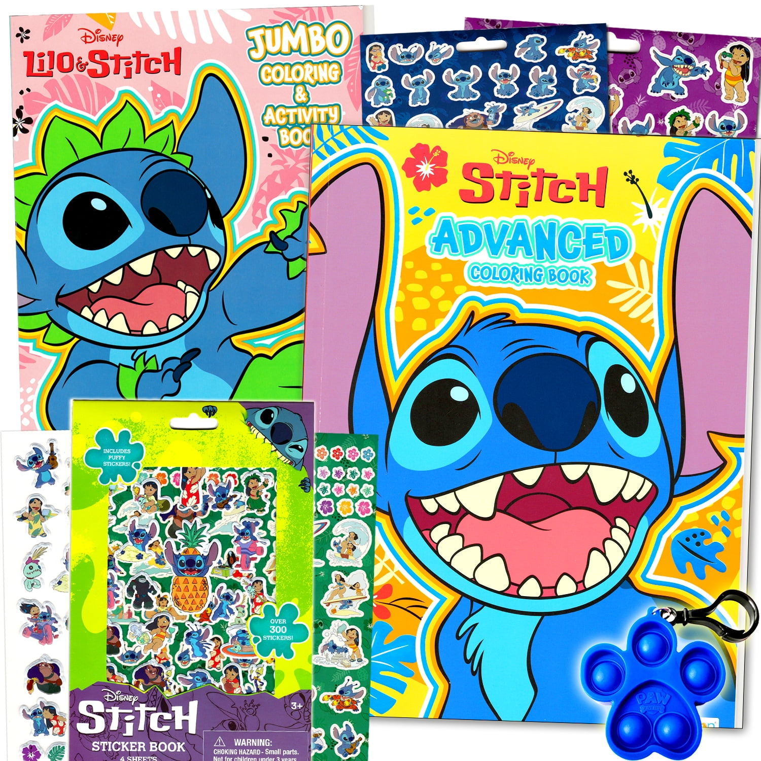 Disney Stitch Coloring Books and Sticker Deluxe Set for Kids by Bendon ...