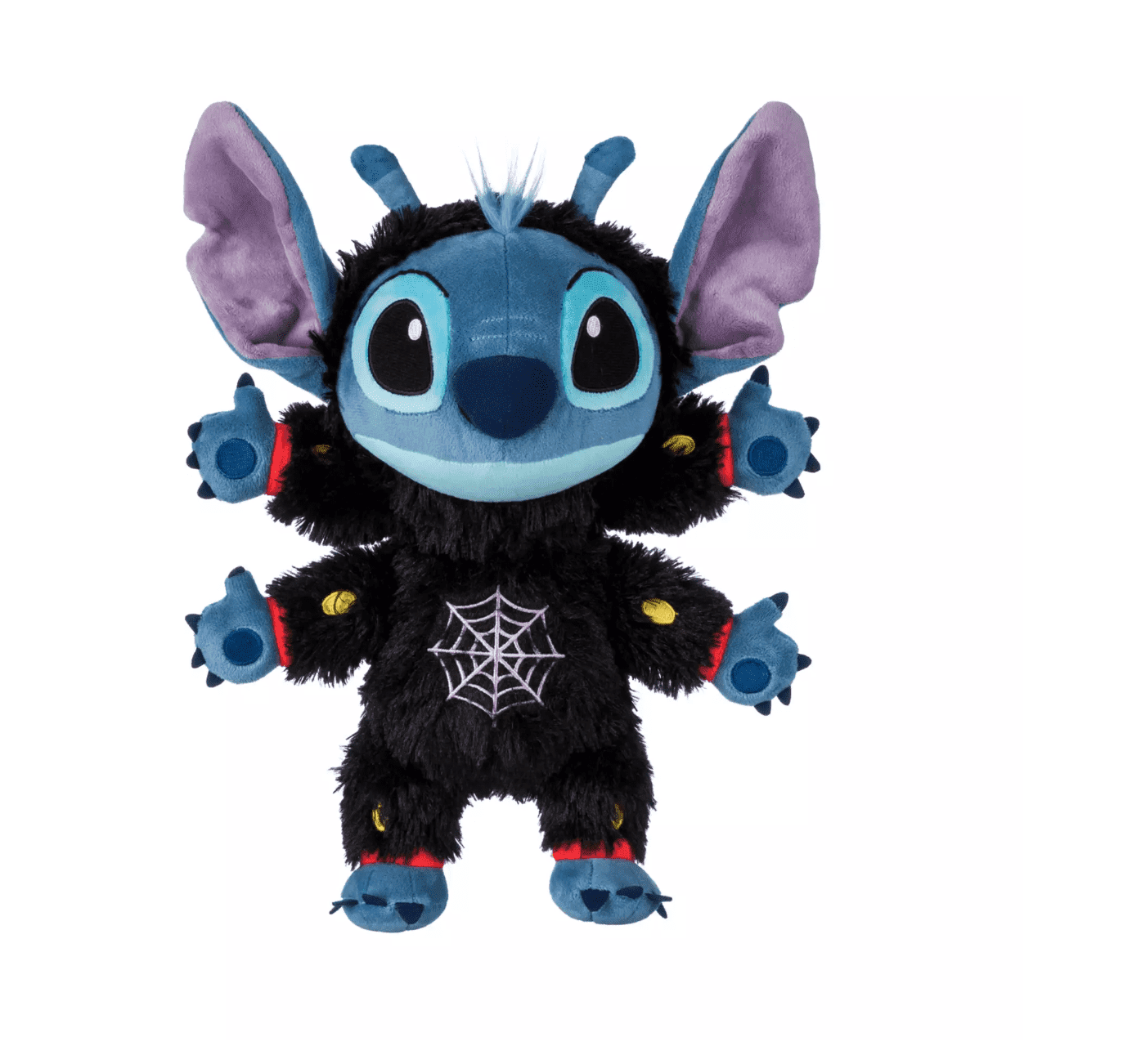 Disney Stitch Experiment 626 Black Spider Halloween Plush New with Tag ...