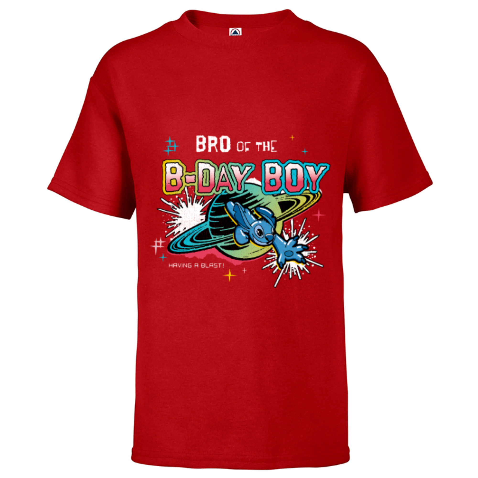 Disney Stitch Family Shine Bro of the B-Day Boy Birthday - Short Sleeve ...