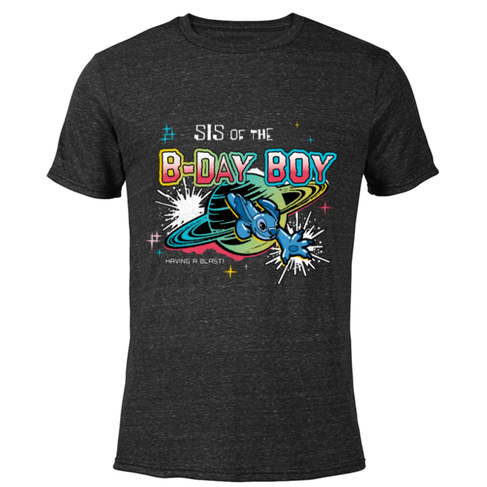 Disney Stitch Family Shine Sis of the B-Day Boy Birthday - Short Sleeve ...
