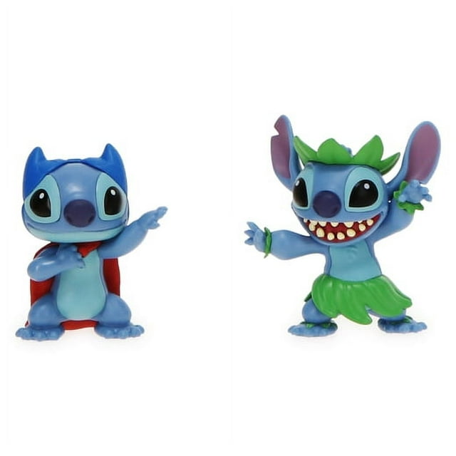Disney Stitch Figure Set 2-Pack - Dual Expressions from Lilo & Stitch ...