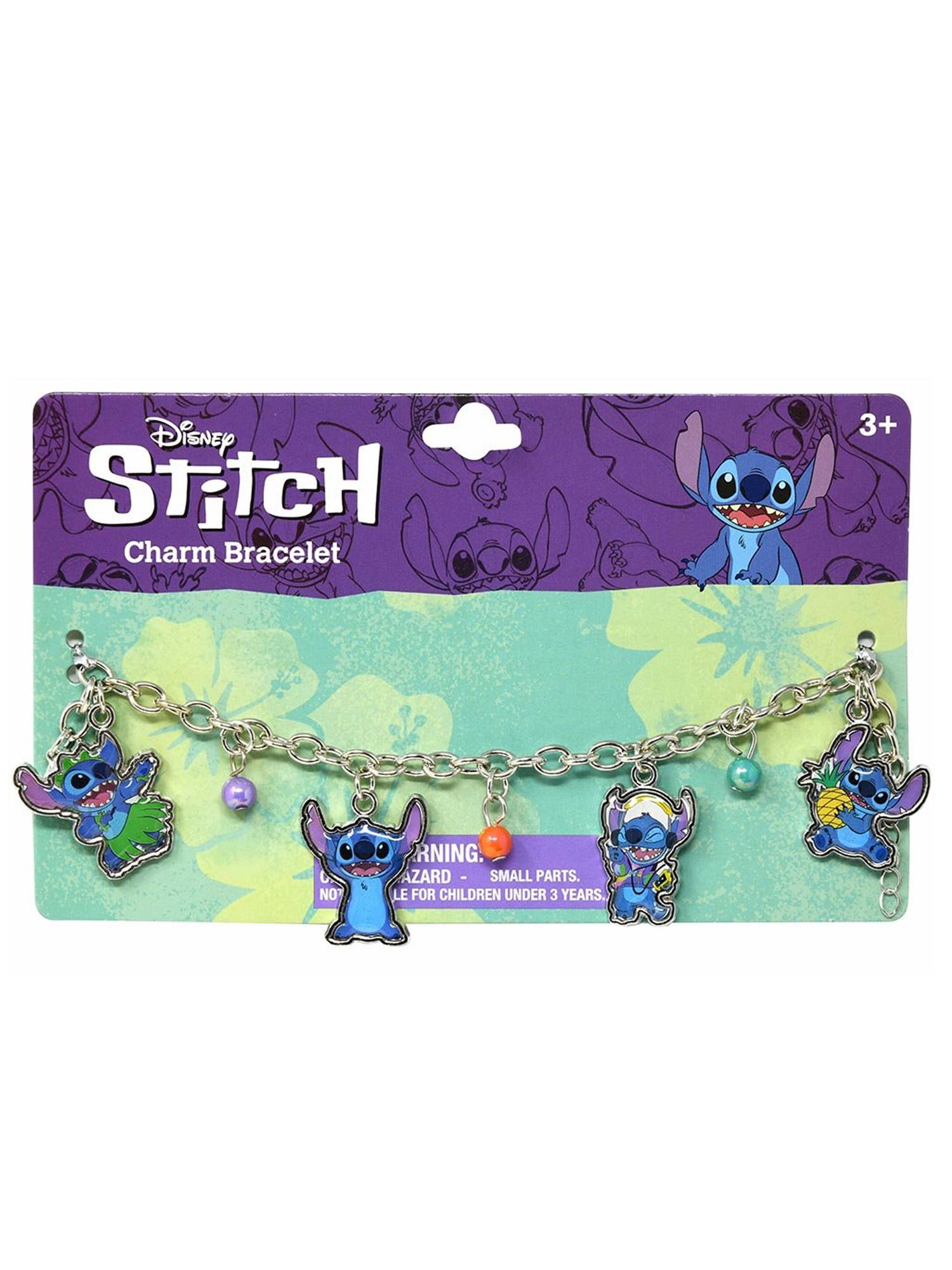 Disney Stitch Girls Charm Bracelet Experiment 626 Pineapple - Walmart.com