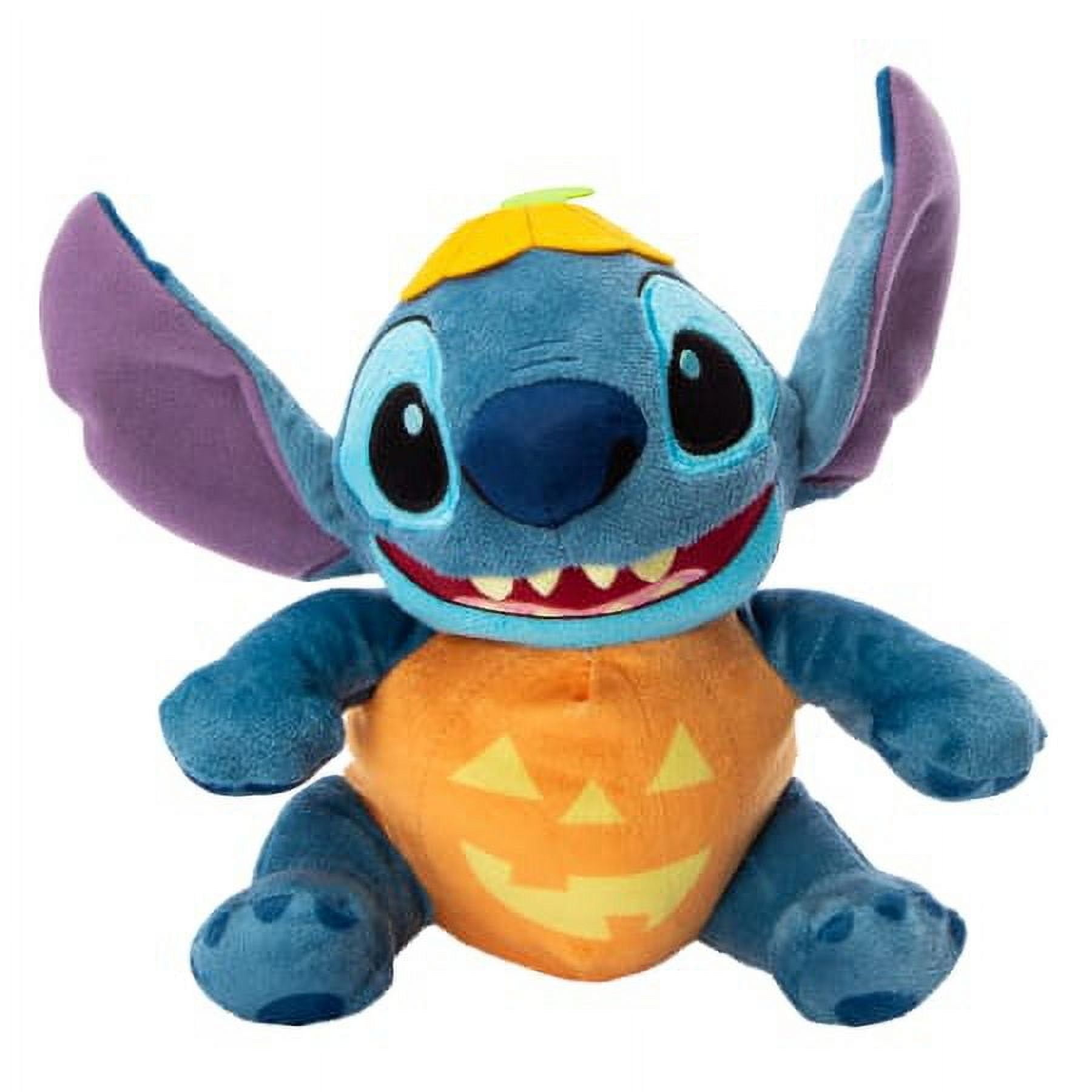 Disney Stitch Halloween Pumpkin Plush 5.88in - Walmart.com