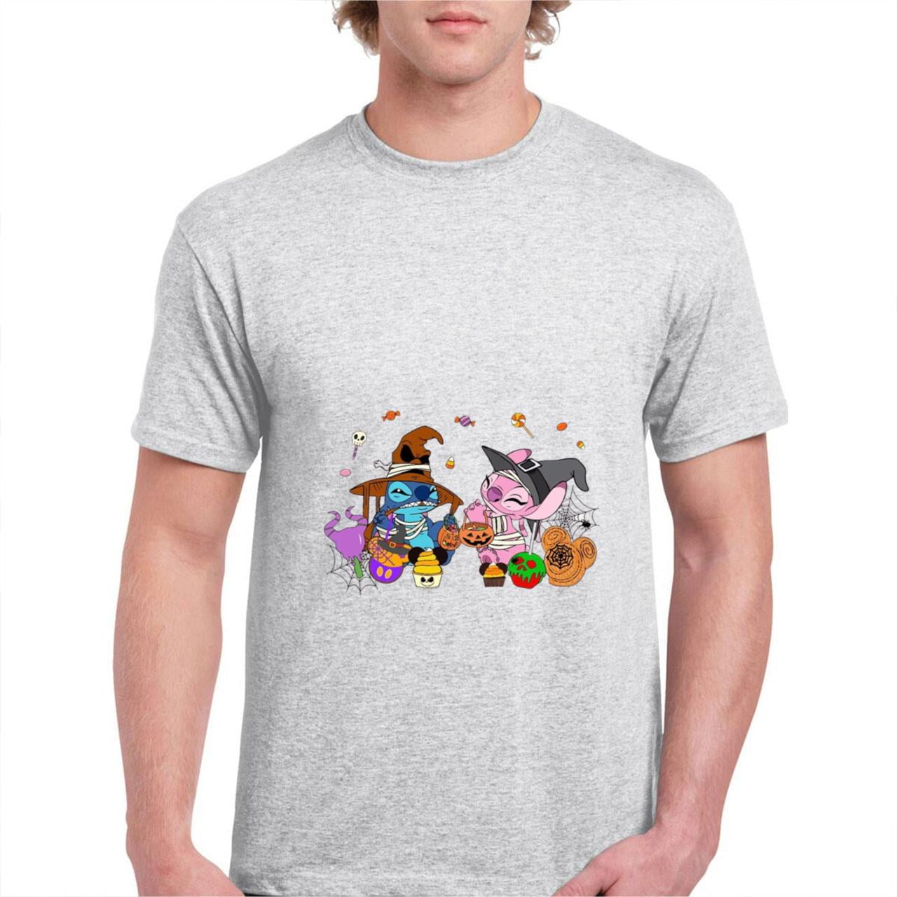 Disney Stitch Halloween Snacks Trick or Treat T shirt New - Walmart.com