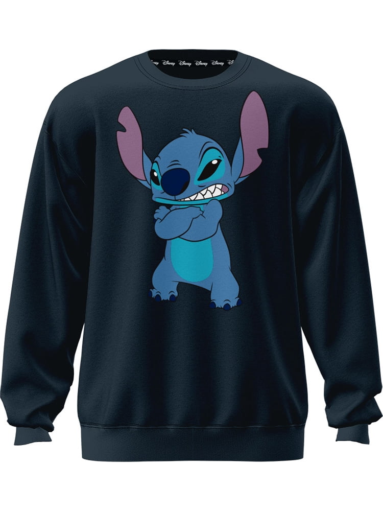 Disney Stitch Hangry Adult Unisex Pullover Sweater - Walmart.com