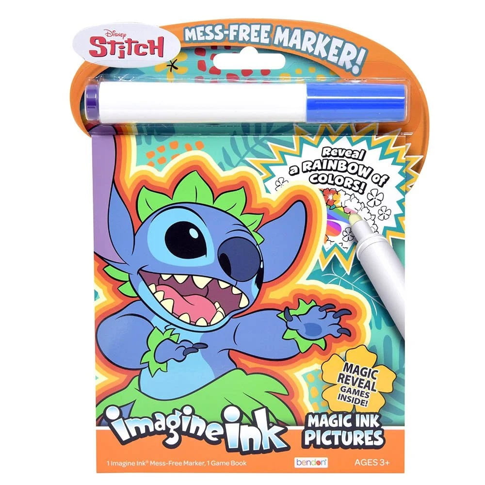 Disney Stitch Imagine Ink Magic Ink Pictures, Girls - Walmart.com