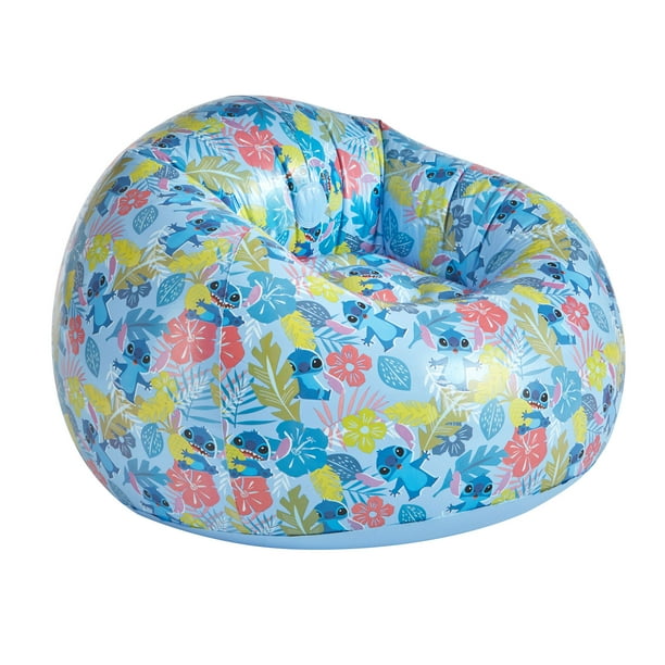 Disney Stitch Kids Inflatable Gaming Chair, Blue - Walmart Business ...
