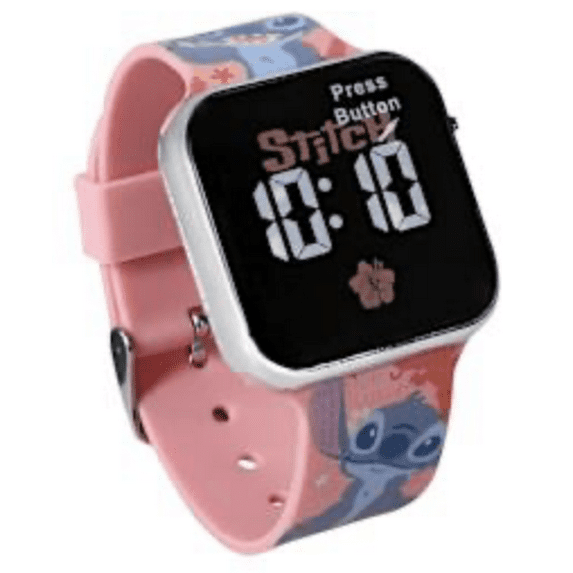 Disney Stitch LED Watch Square - Walmart.com