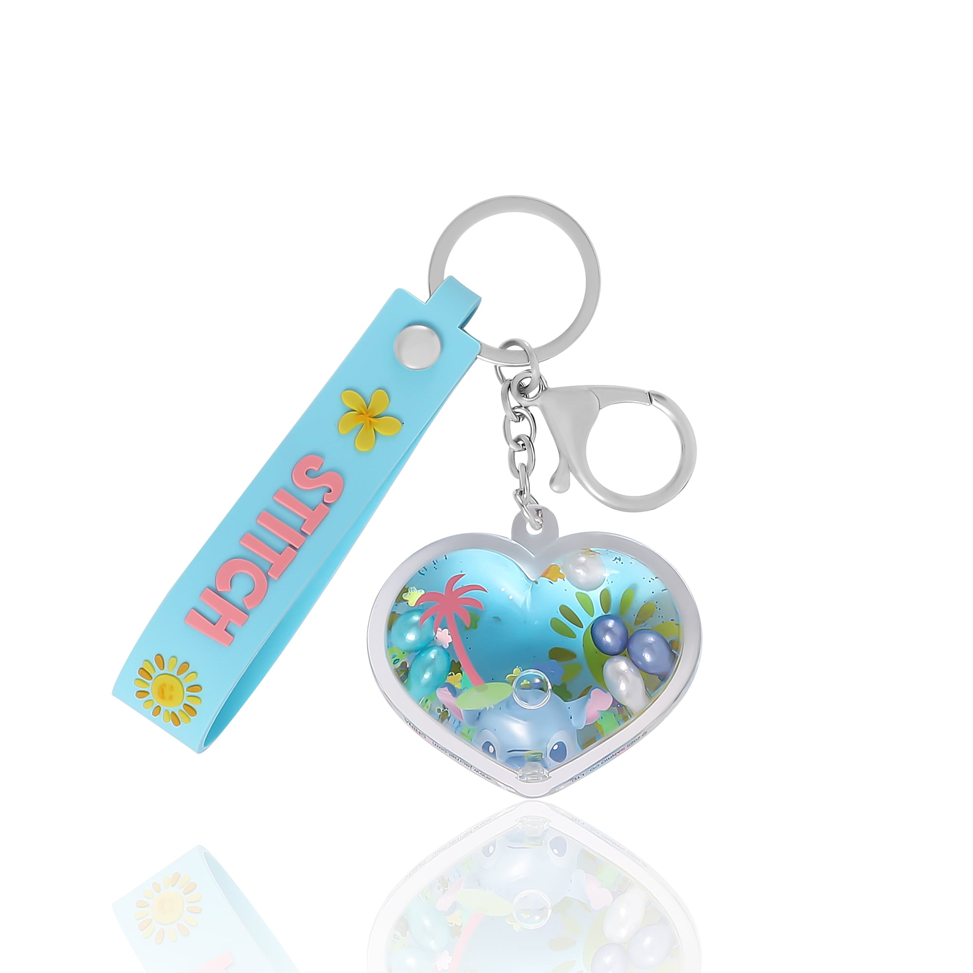 Disney Stitch Liquid Surf and Sun Keychain - Walmart.com