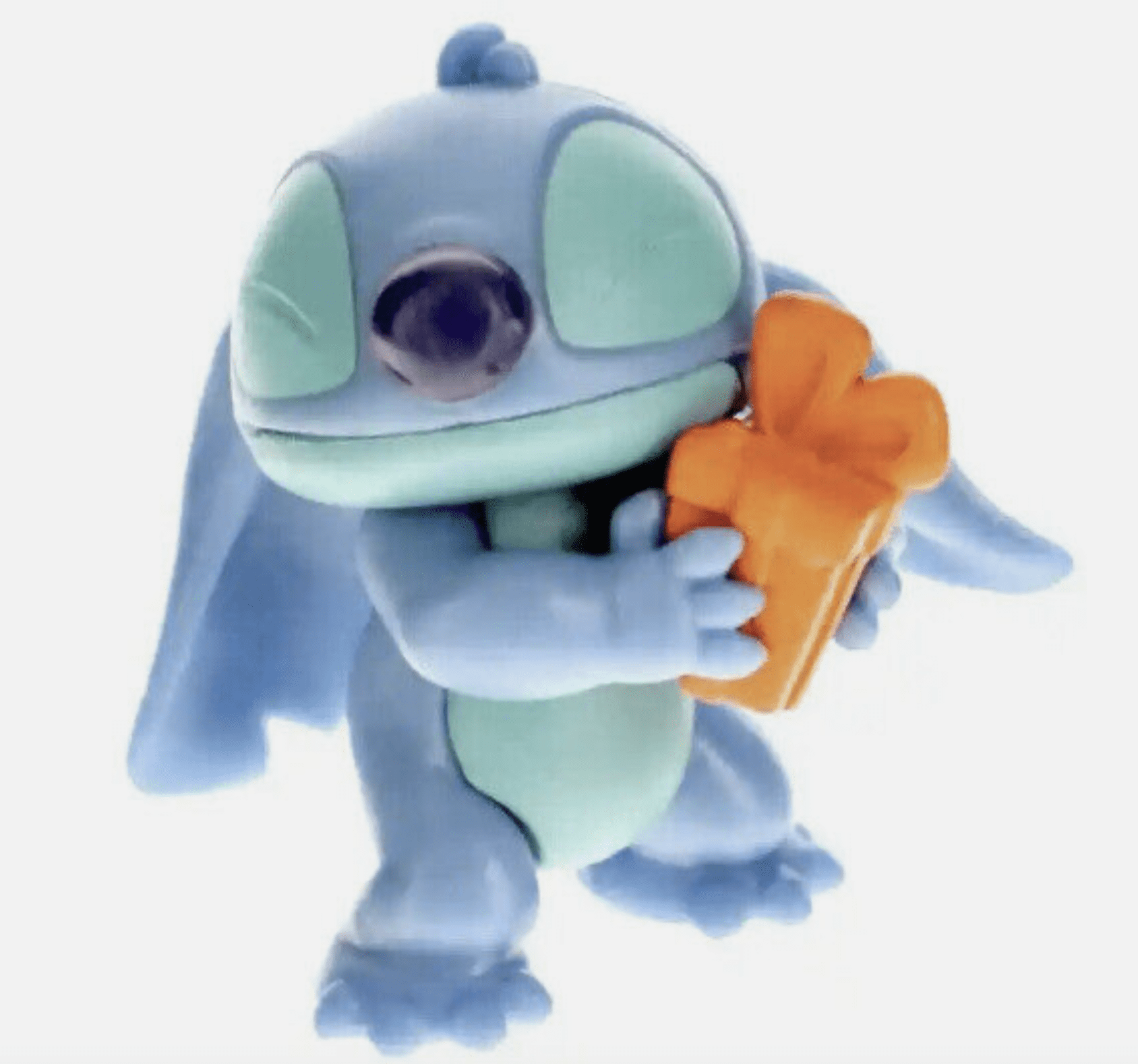 Disney Stitch Micro Collection Figure - Stitch Holding Gift - Walmart.com