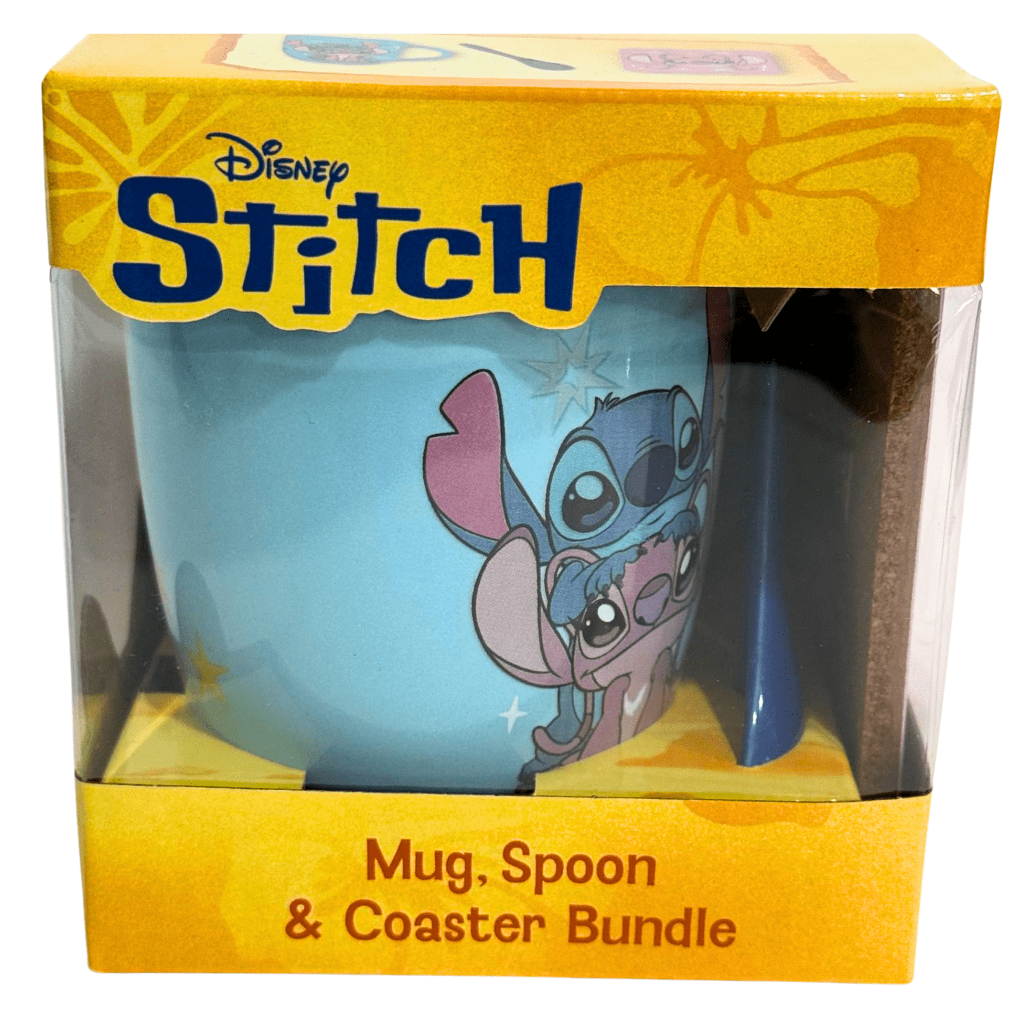 Disney Stitch Mug, Spoon and Coaster Gift Set – 3-Piece Drinkware ...