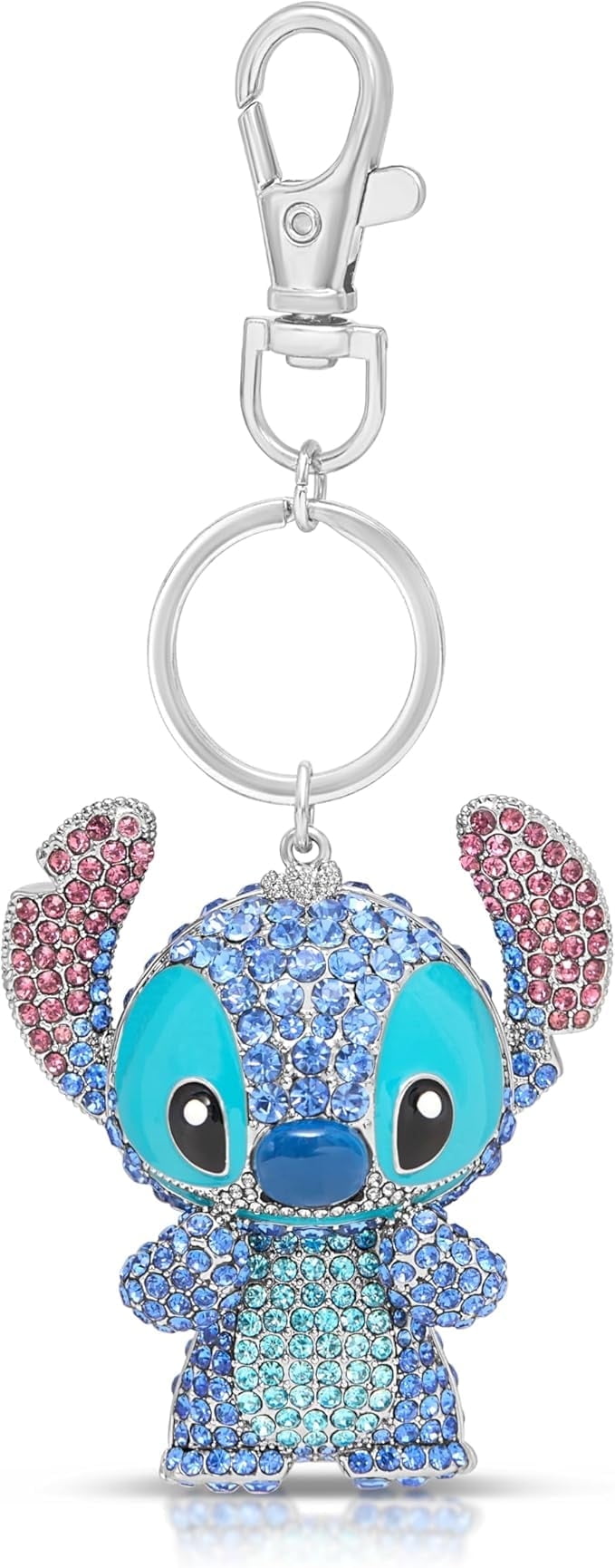 Disney Stitch Pave 3D Bling Keychain - Bag Charm, Backpack Accessories ...