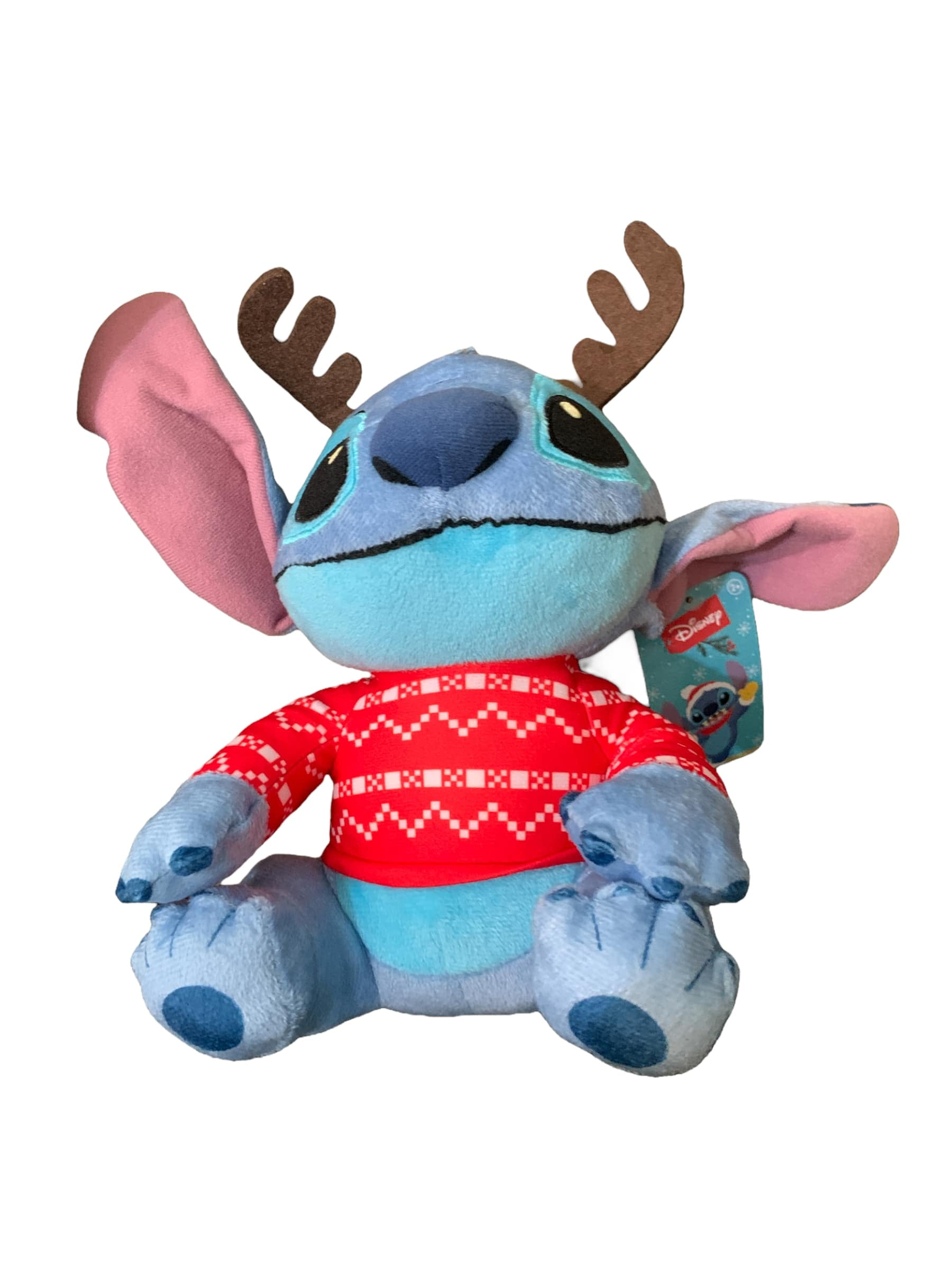 Disney Stitch Plush Stuffed Animal - Limited Edition - Winter Sweater ...